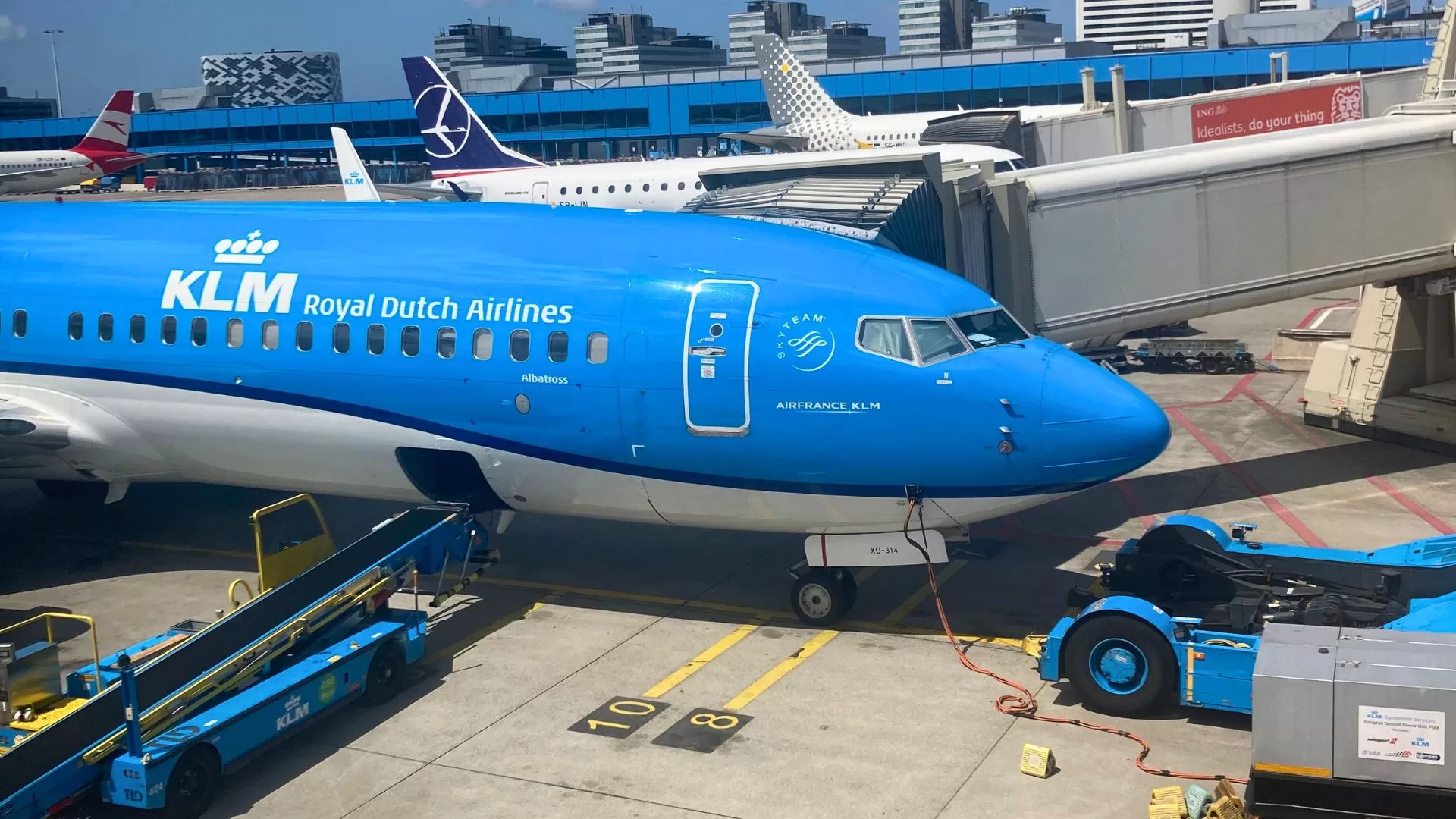 Como é voar com a KLM